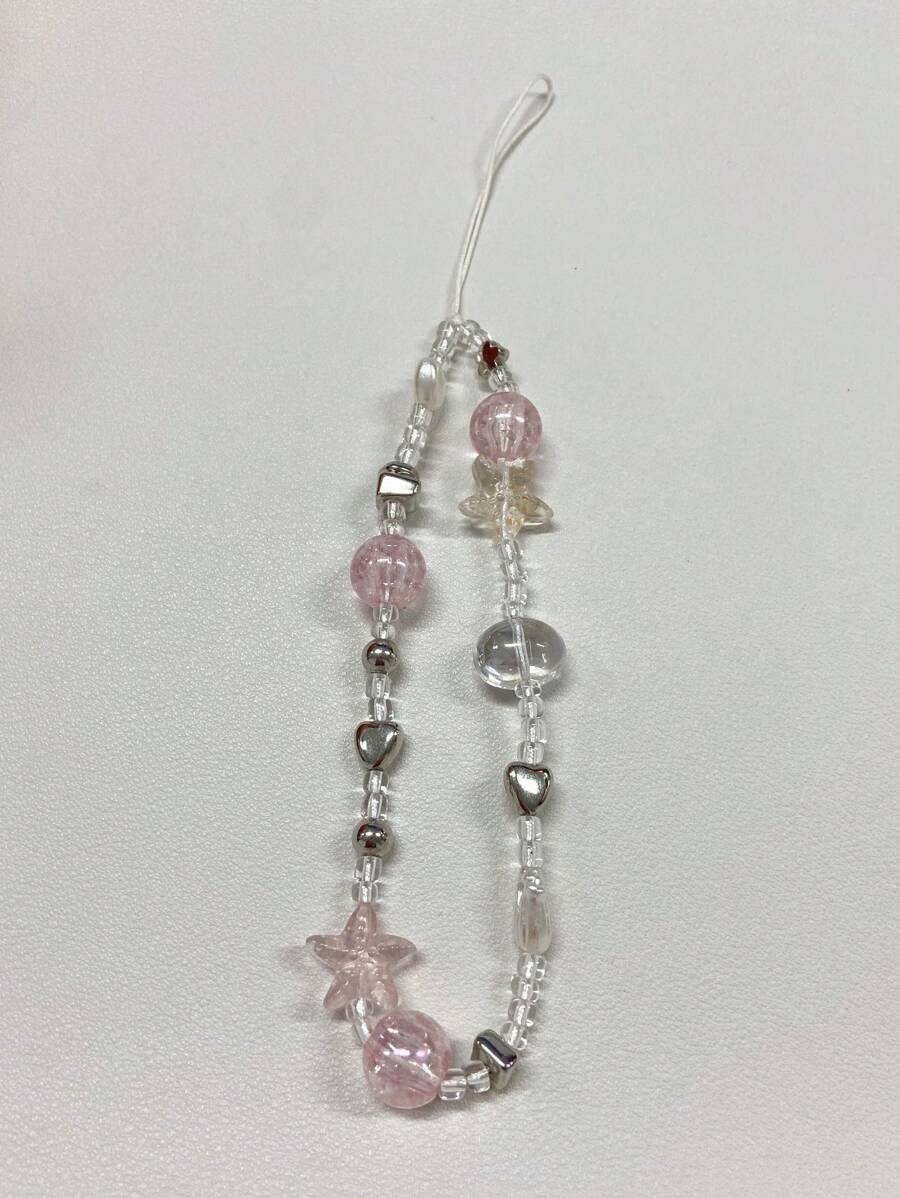 Ins Style Heart & Star Shaped Handheld Strap Camera Chain Mobile Phone ...