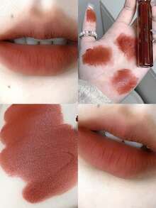 Gege Bear Brilho Labial Matte À Prova D' Água De Longa Duração, Efeito ...