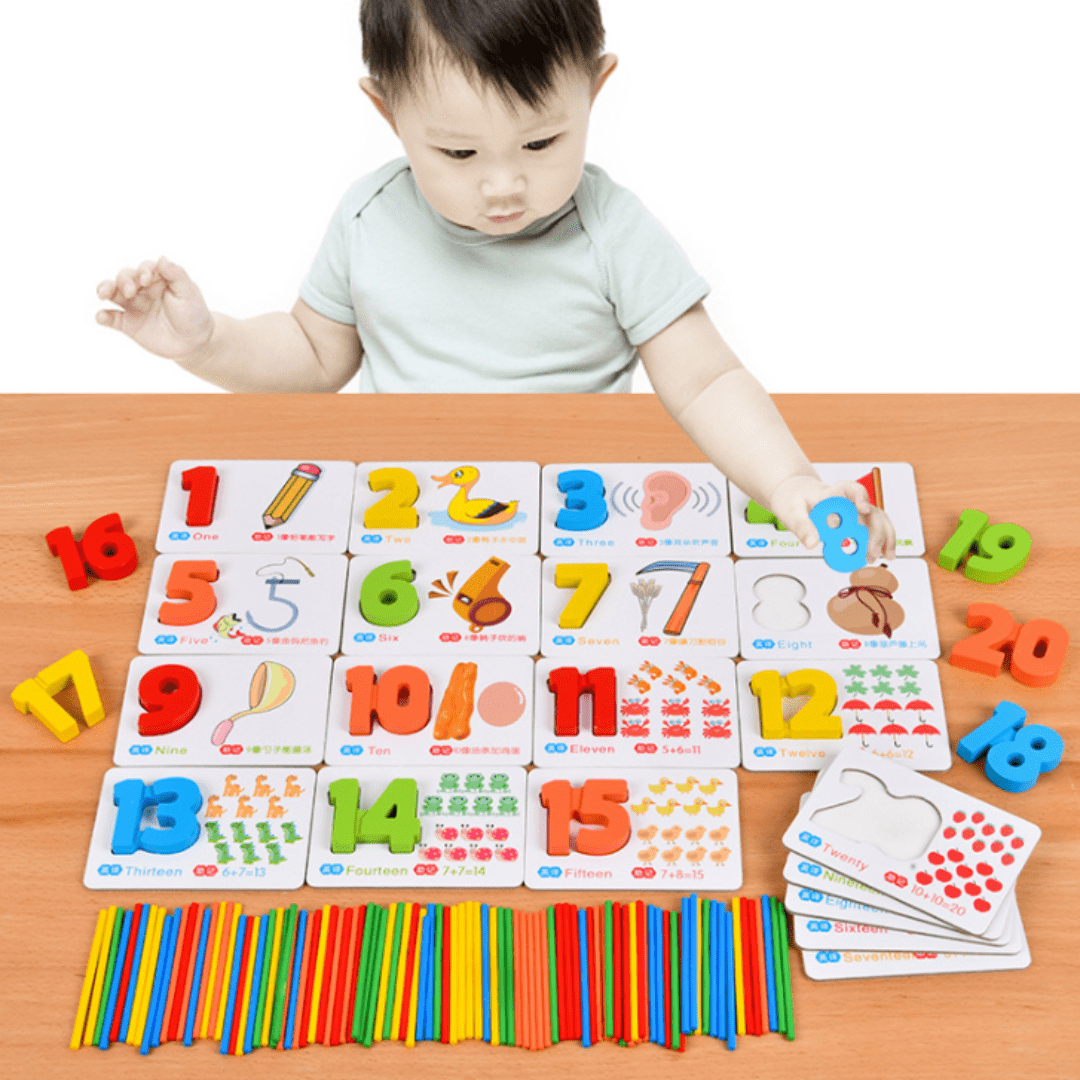 Educational Toy Early Learning Number Recognition Flash Cards | SHEIN USA