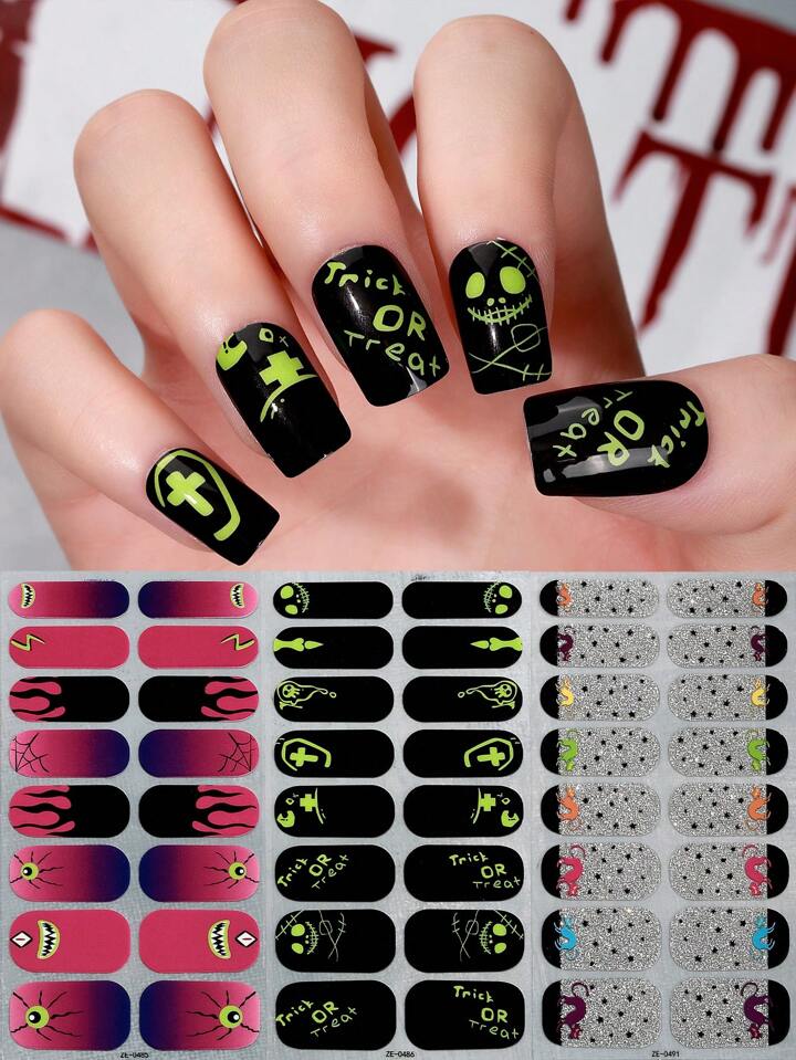 Halloween Monster Nails