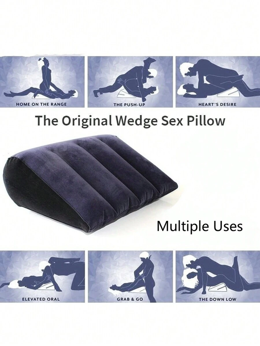 Sex Pillow, Sex Toy, Party Gift, Sexy Accessories, Triangle Wedge Cushion Position BDSM Bondage ...
