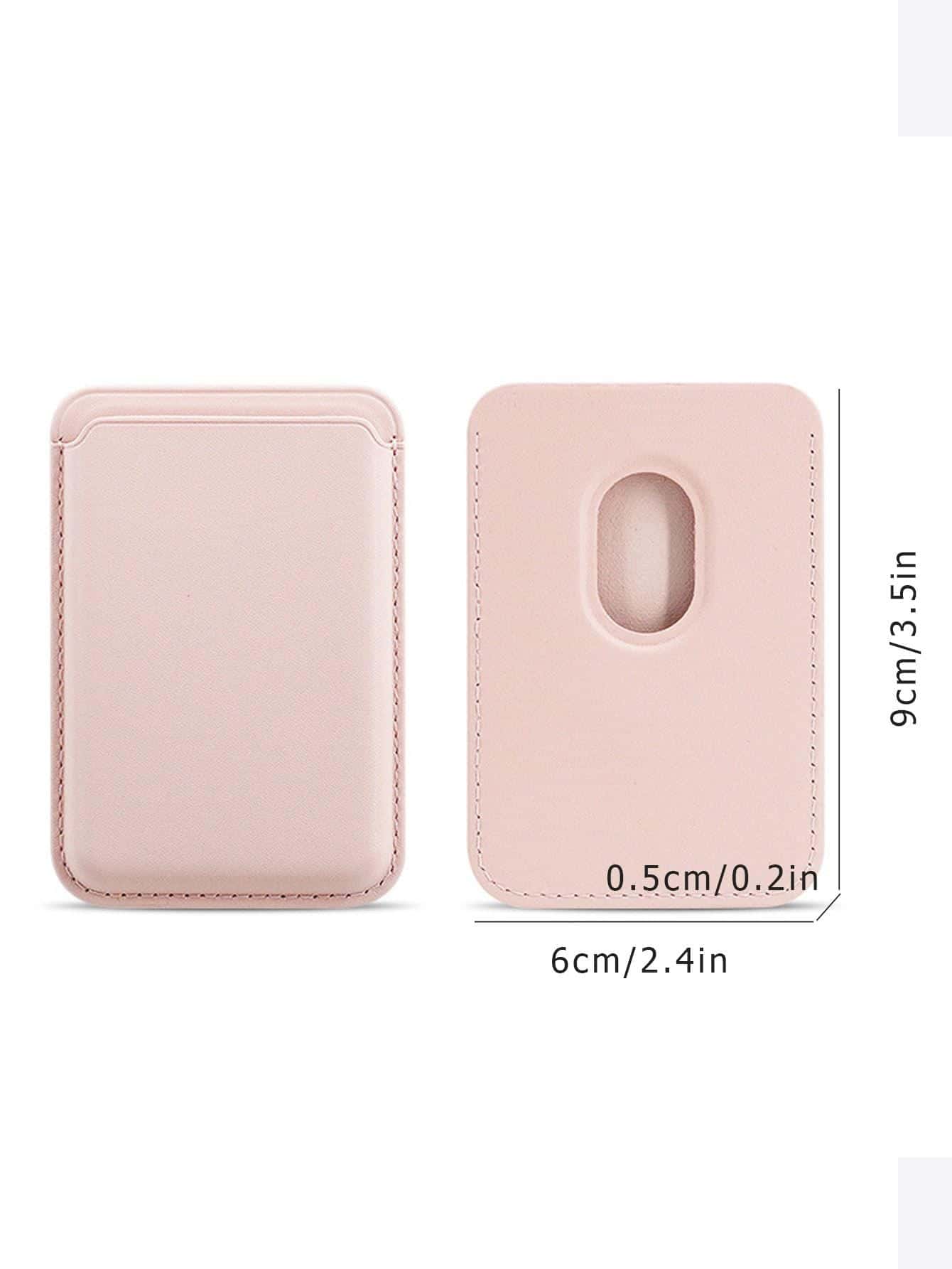 Personalized Mag Safe Magnetic Leather Card Clip Compatible With IPhone ...
