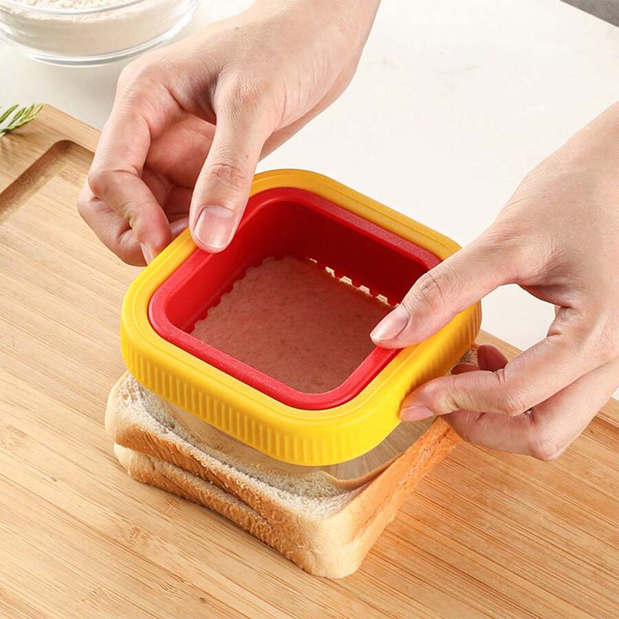 1pc Stainless Steel Sandwich Cutter For Breakfast Pocket Sandwich Maker ...
