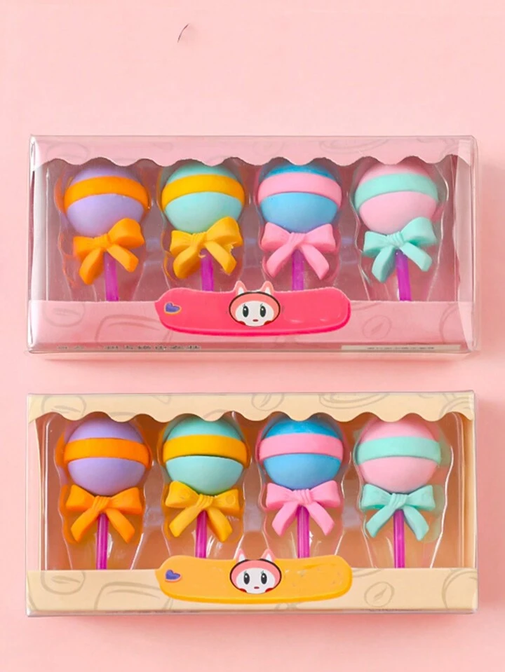 Lollipop Erasers