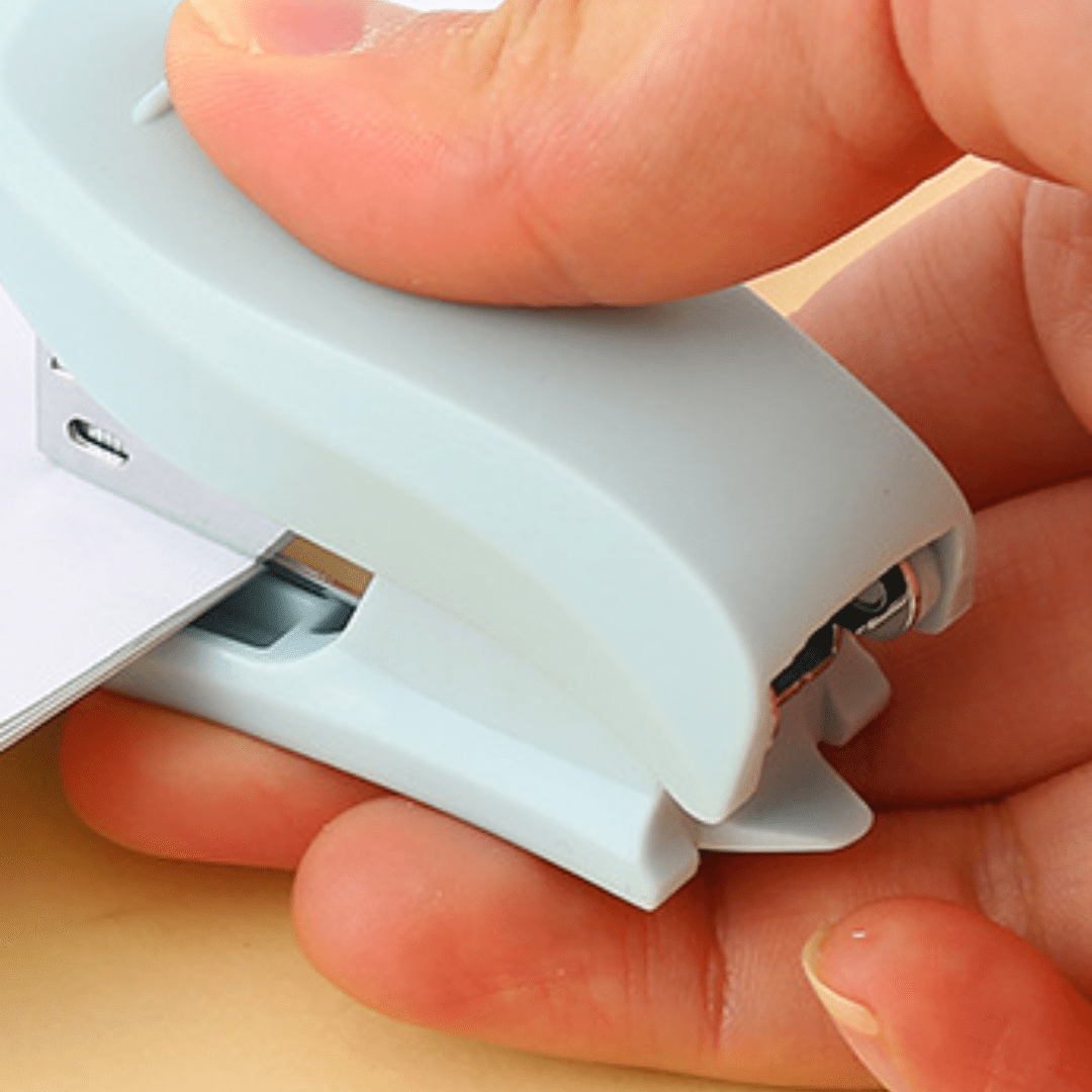 Blue Mini Cute Cartoon Stapler For Students, Small Staples Included ...