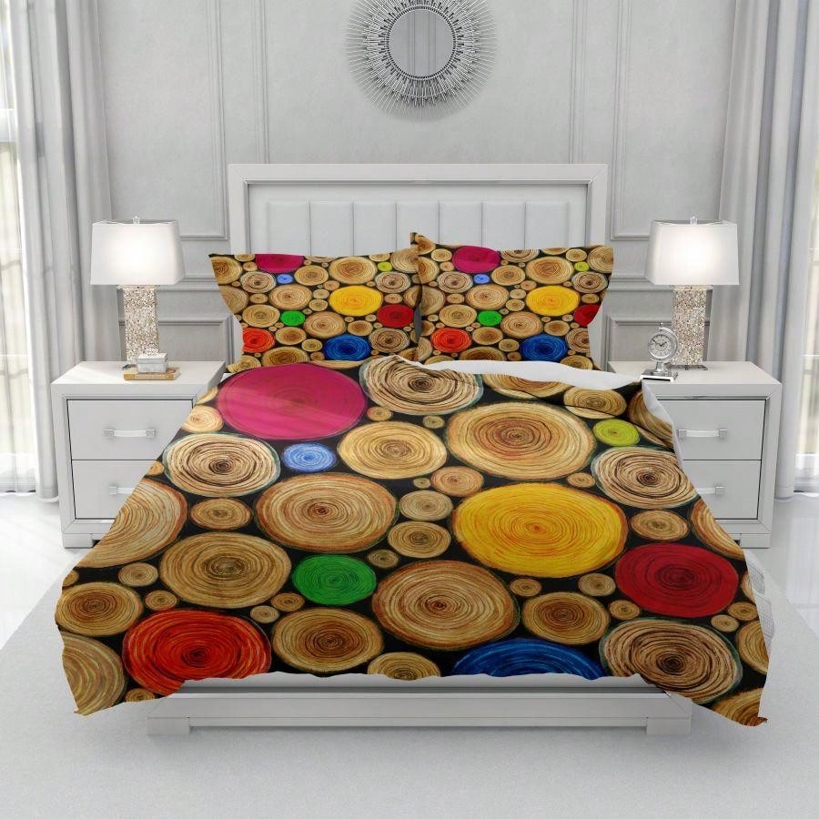 3pcs/set 3d Printed Bedding Set, Digital Print Bed Linen Set With ...