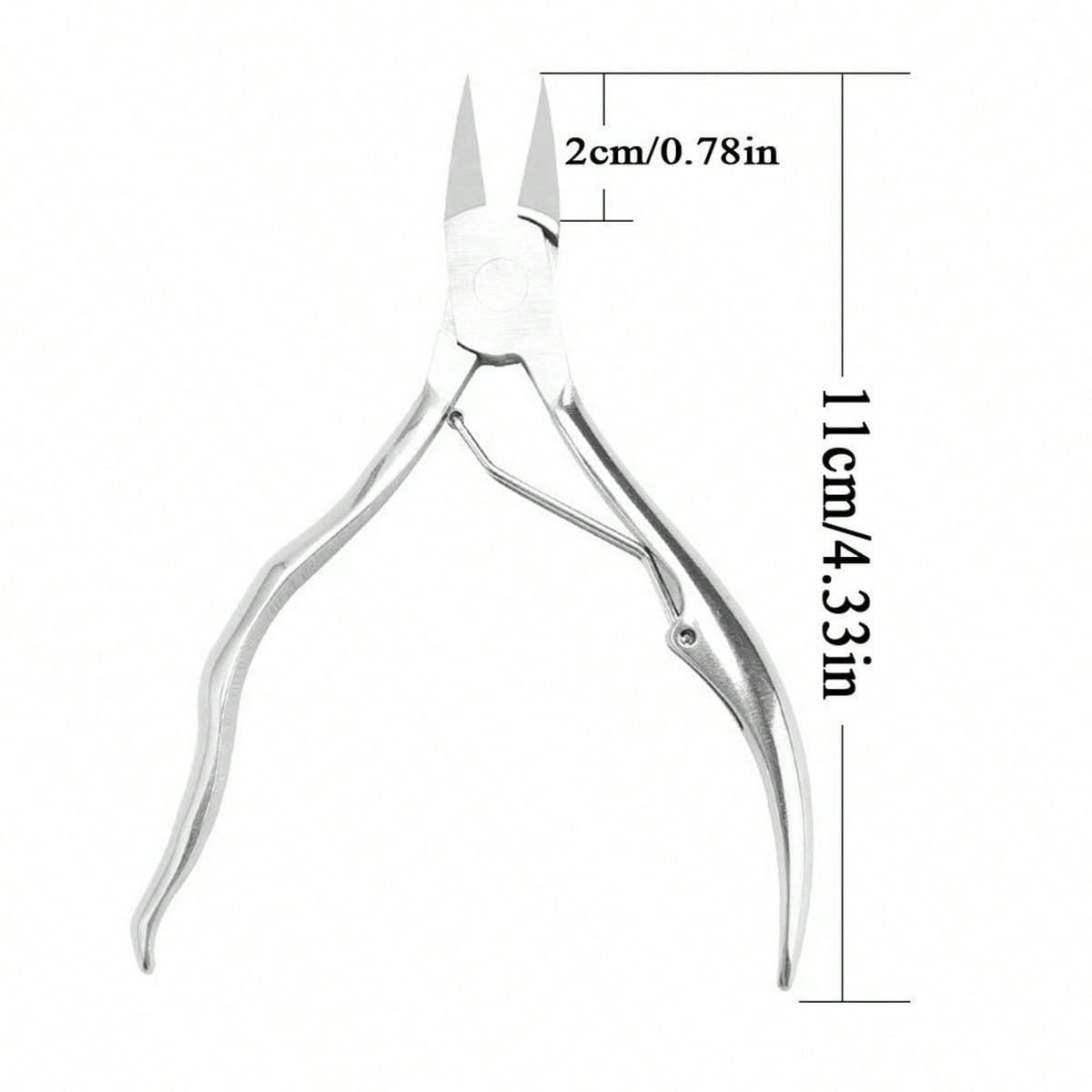 1pc Stainless Steel Ingrown Toenail Clipper, Paronychia Care Cutter ...