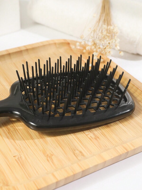 1pc Mesh Hollow Out Comb For Women's Long Hair Styling, Suitable For ...