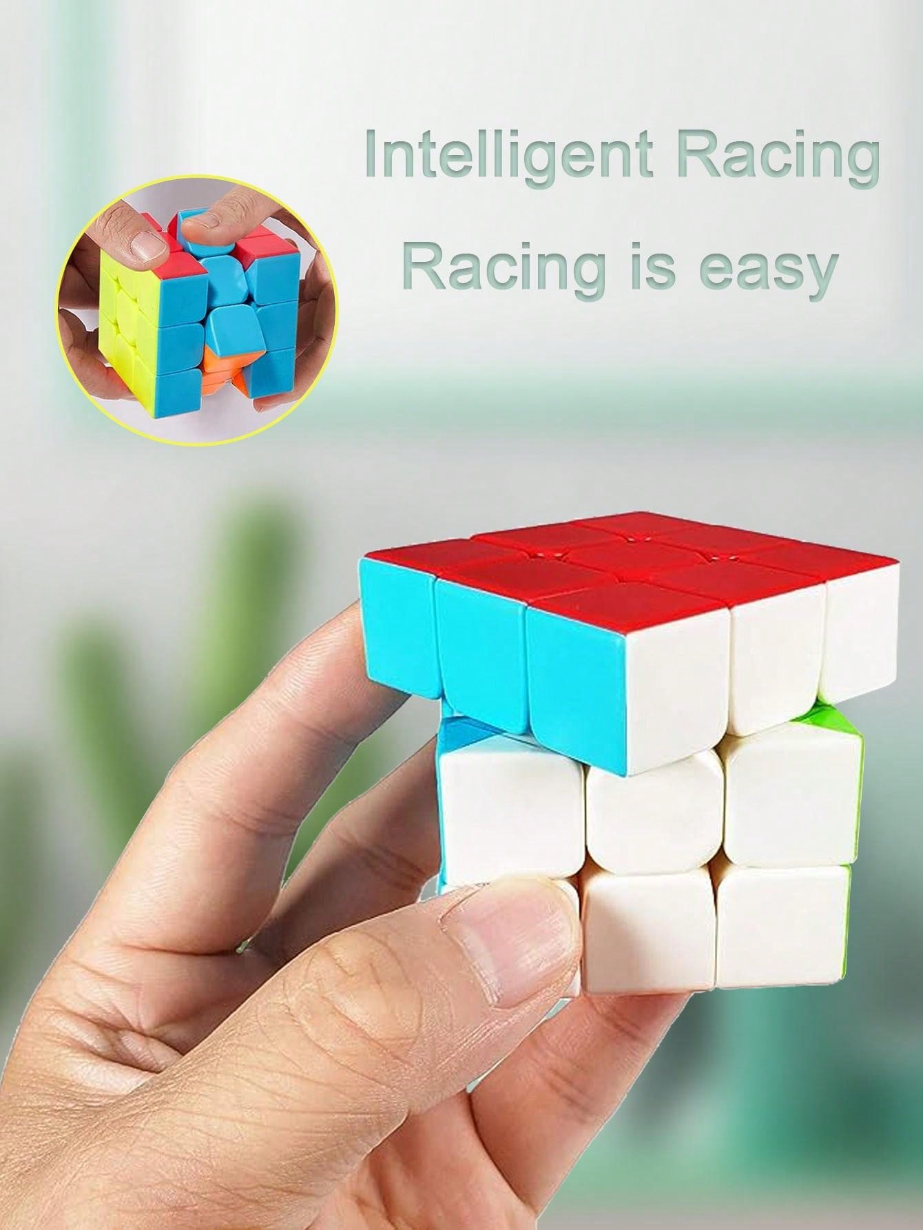 Speed solid color Series ABS material 3x3x3 No stickers for children ...
