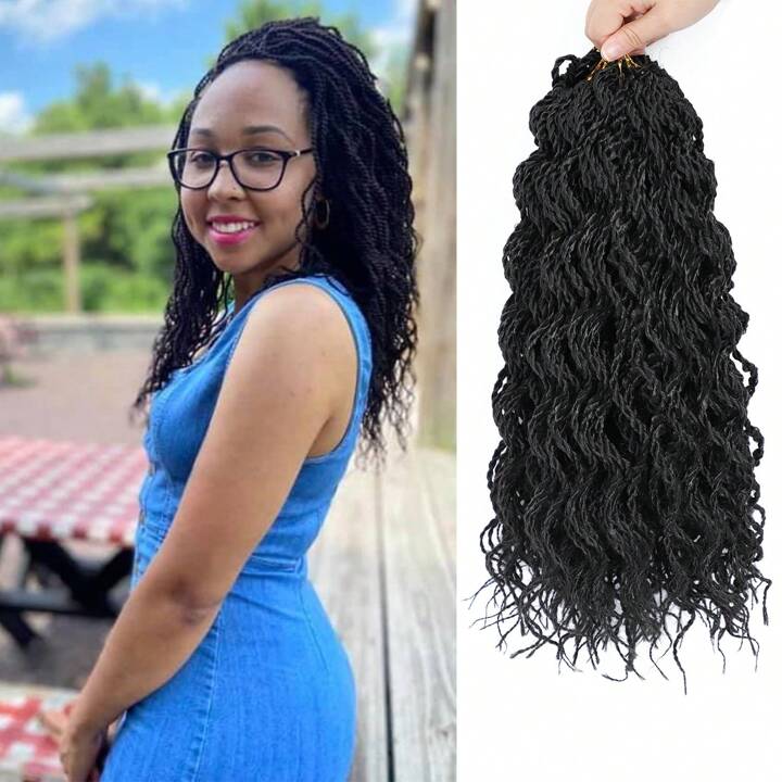 Senegalese Twists With Wavy Ends