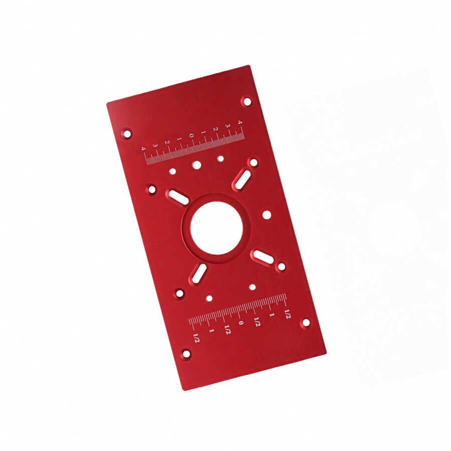 One Set Red Router Table Insert Plate for Woodworking Benches Table Saw ...