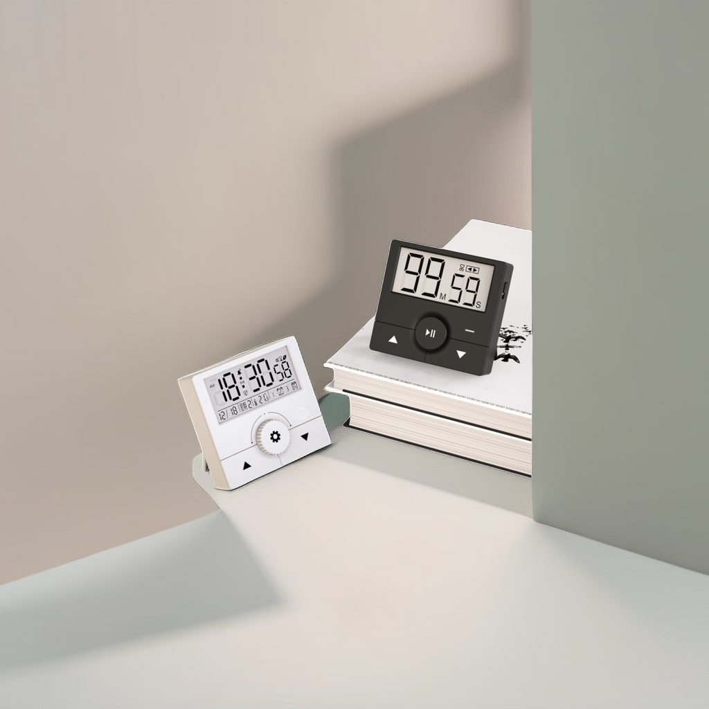 Kitchen Electronic Timer Student Timer With Vibration Alarm Clock ...