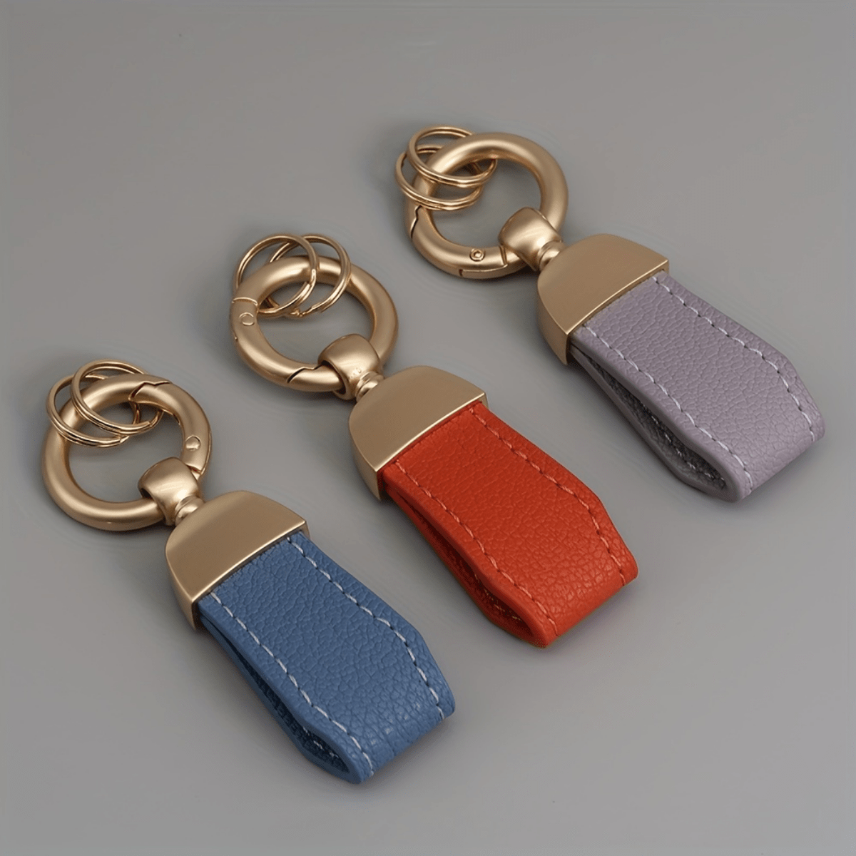 French Style Men's Short Keychain, Fashionable Car Keychain, Business ...