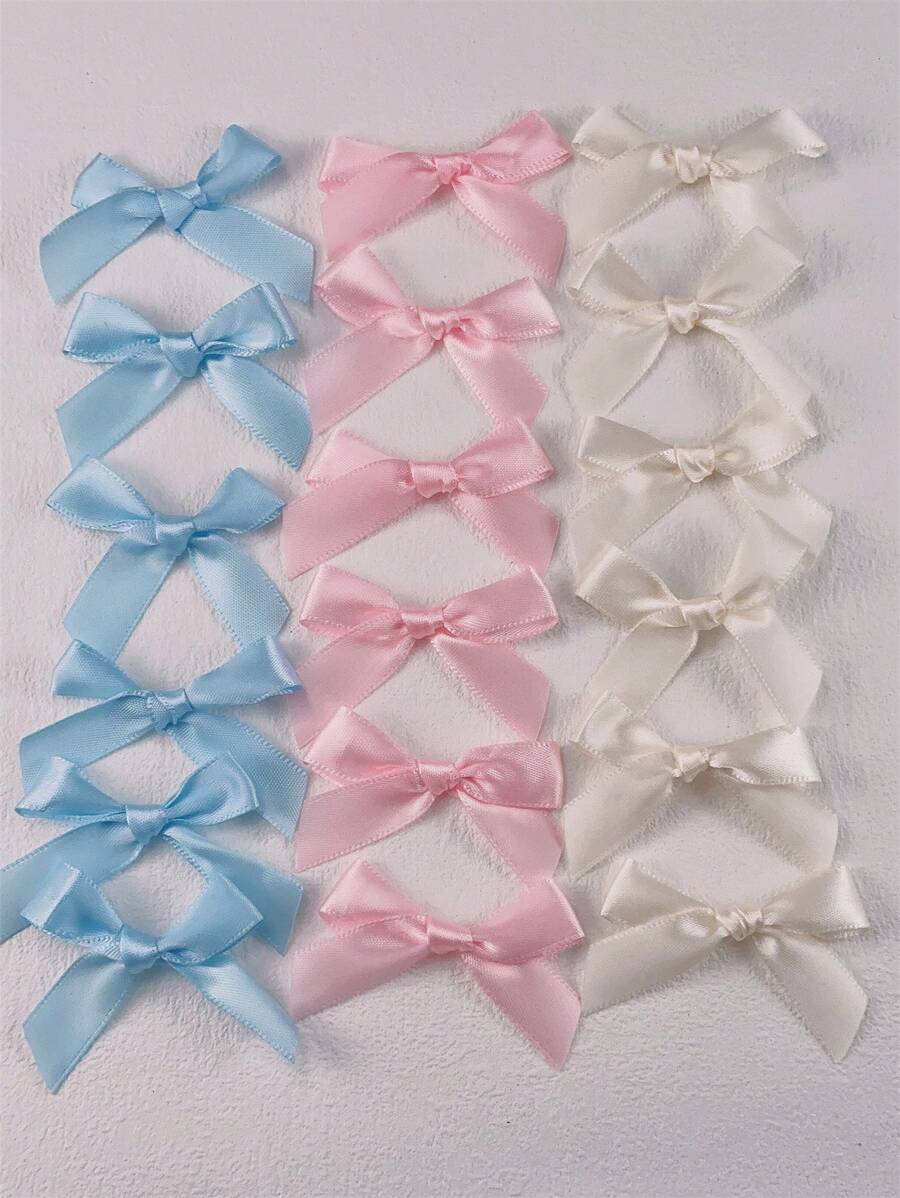 18PCS Mini Cute Bow, Can Be Used For Diy Hair Clips, Phone Cases ...