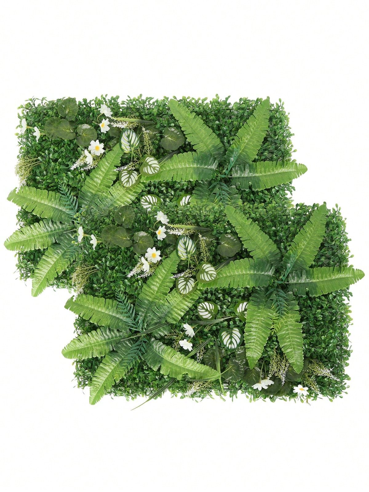 Greenery Backdrop Wall, 6pcs 16'' x 24'' Artificial Monstera Leaf ...