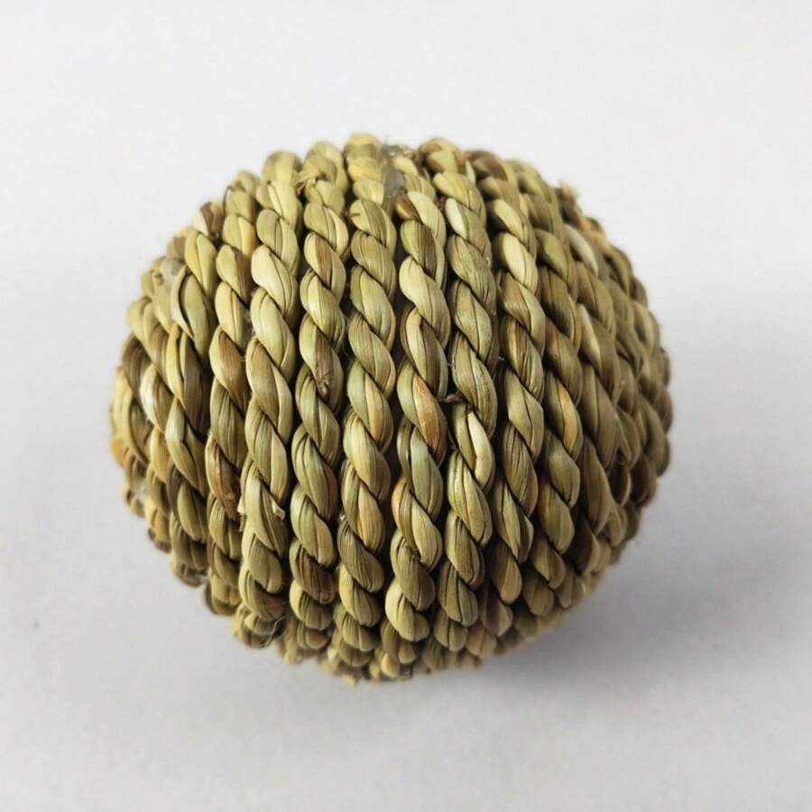 4 Rabbit Balls, Natural, Handmade Woven Balls, Rattan Balls, Grass ...