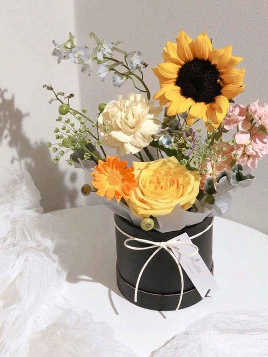 1pc Festival Decoration Roses Flower Bouquet Package , Hand-held Flower ...