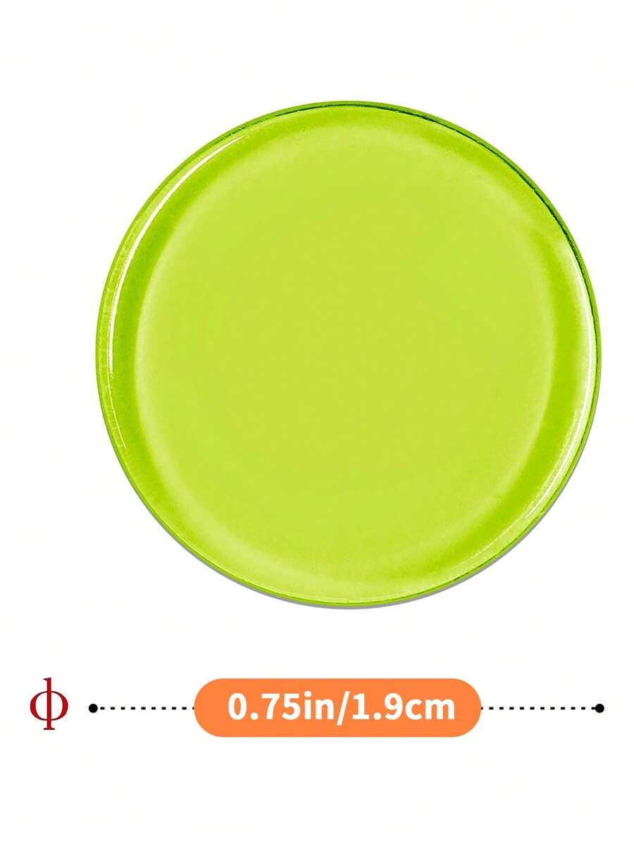 100pcs Colorful Transparent Bingo Markers, Bingo Chips Game Tokens In 8 ...