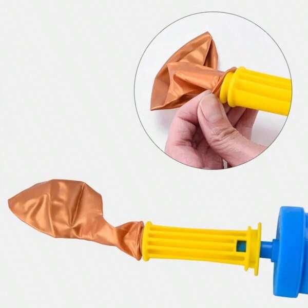 Balloon Pump Air Inflator Hand Push Inflatable Double Action Handheld ...