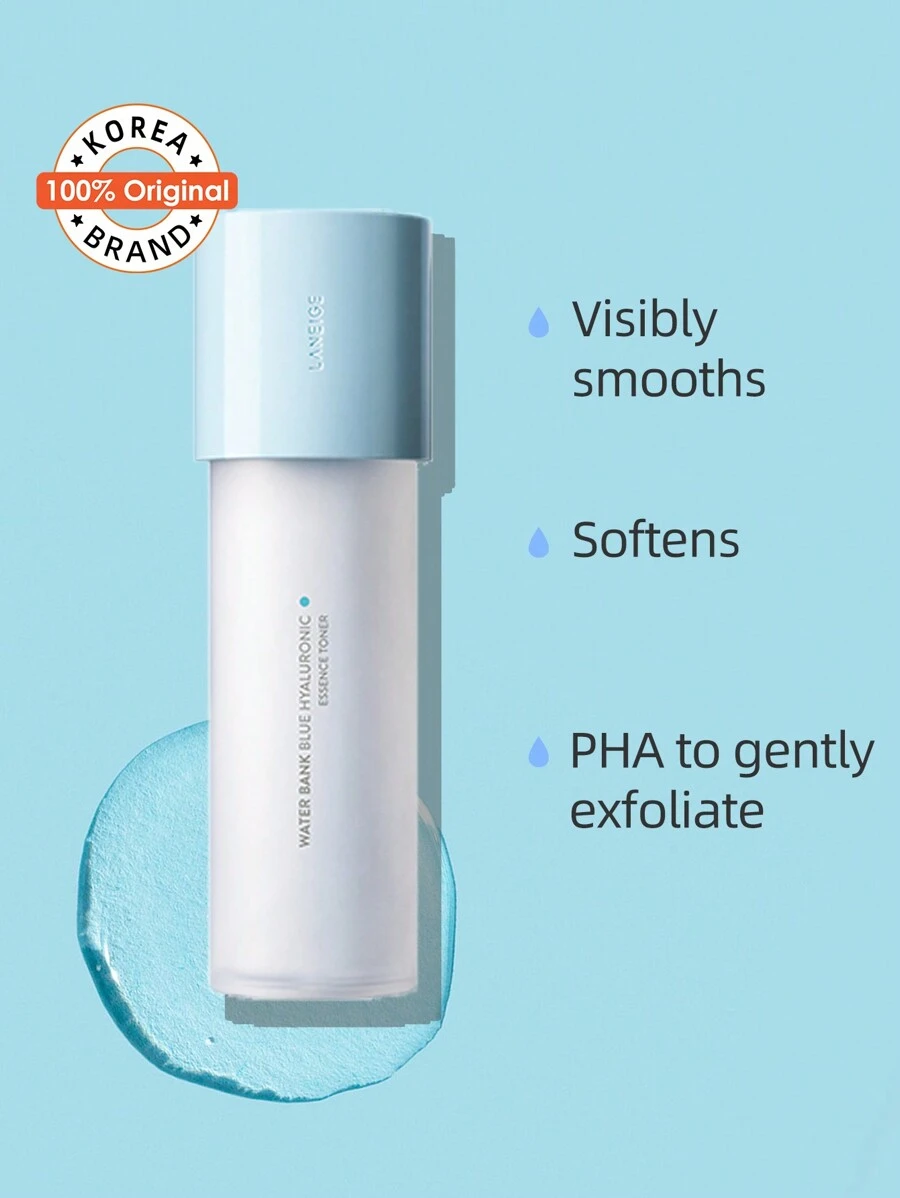 Laneige Water Bank Blue Hyaluronic Toner 160ml PHA Exfoliating Toner ...