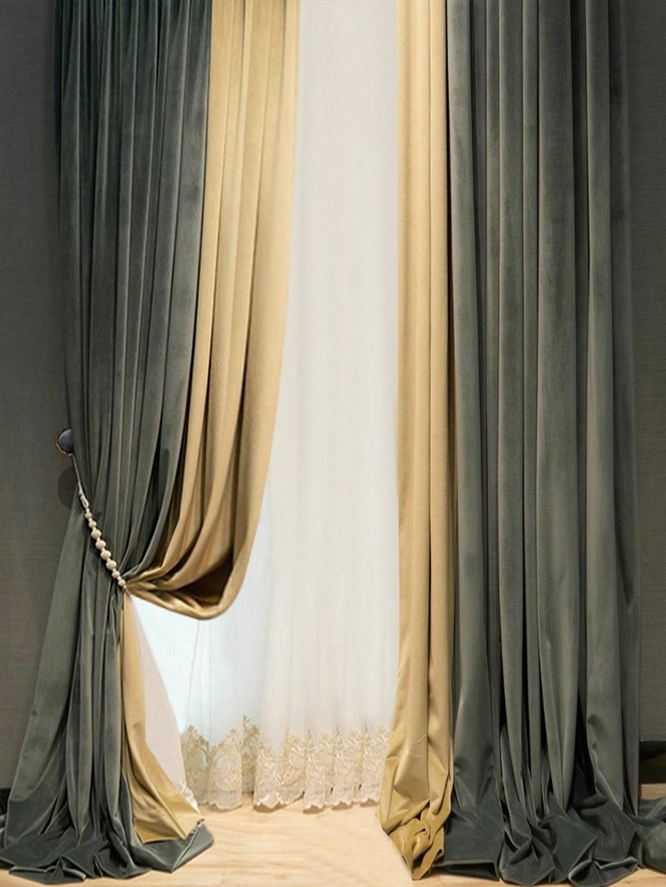 1pc European-style, Light Luxury, Concise, High-grade, Thickened, Cloth ...