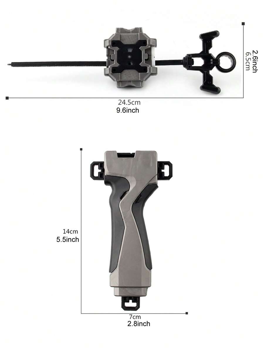 Bey Ripcord Launcher Left&Right Spinning Ripper With Grip For Burst ...