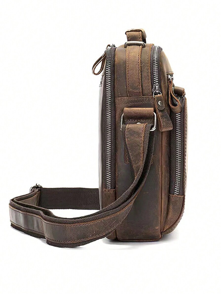 Men Shoulder Bag Messenger Men Leather Shoulder Bag Handbag Crossbody ...