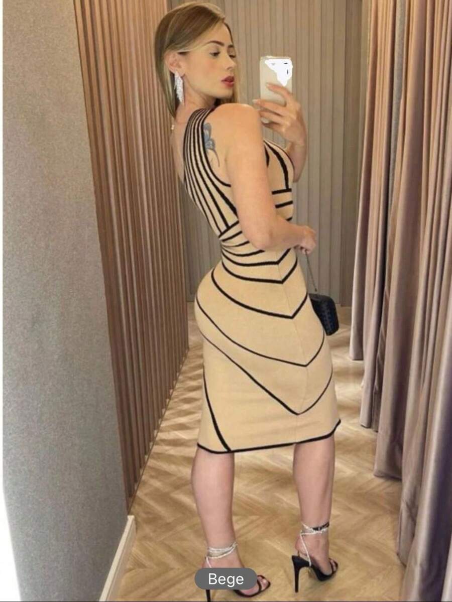 Vestido Luna Modal em Trico | SHEIN Brasil