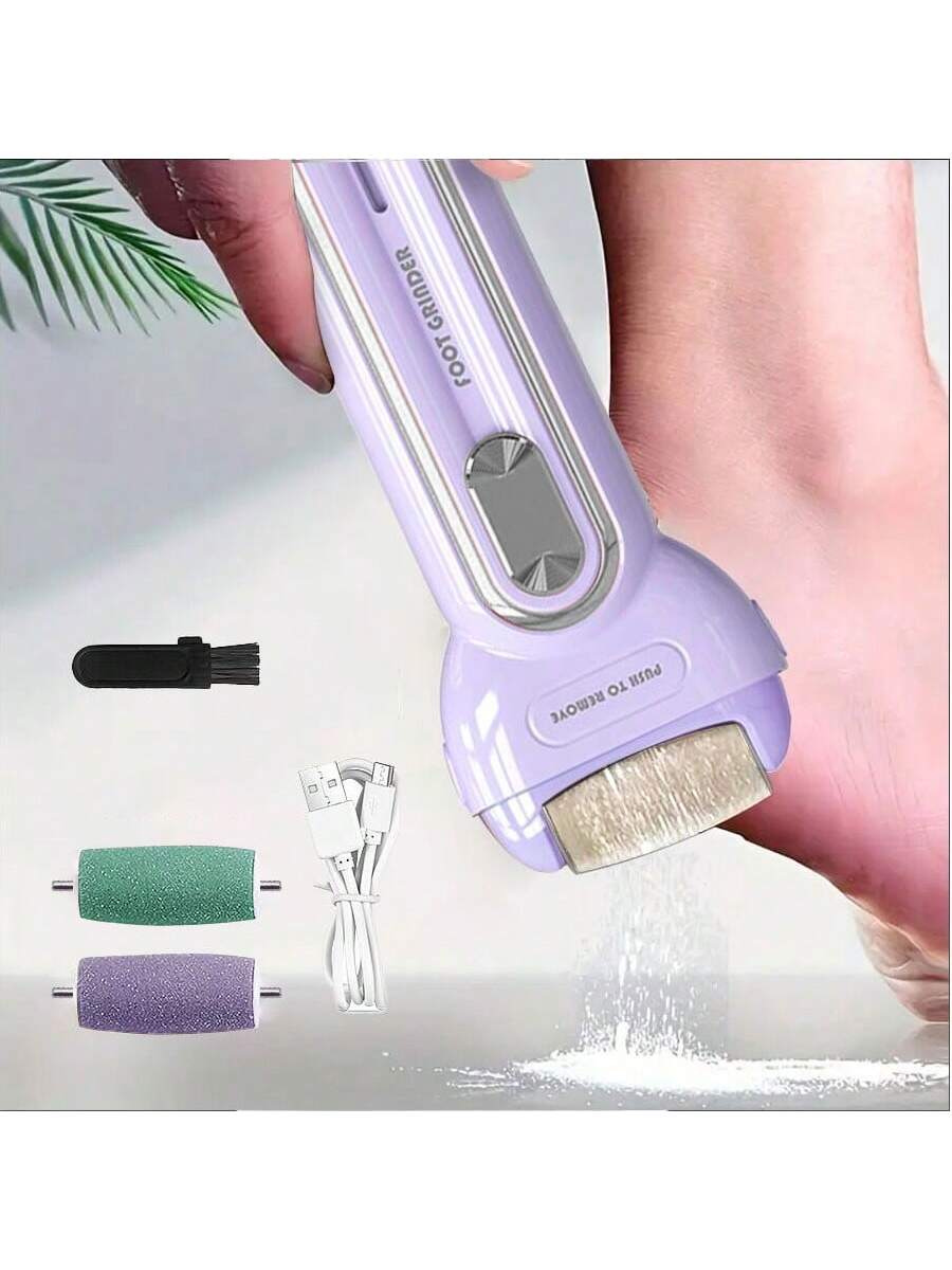 1pc Electric Feet Callus Remover, Rechargeable Portable Electronic Foot ...