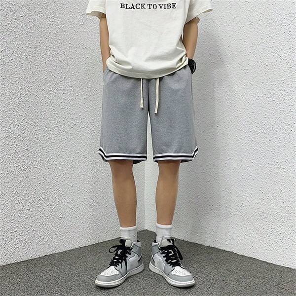 Men's Summer Loose-fit Five-point Shorts, Thin And Trendy | SHEIN USA