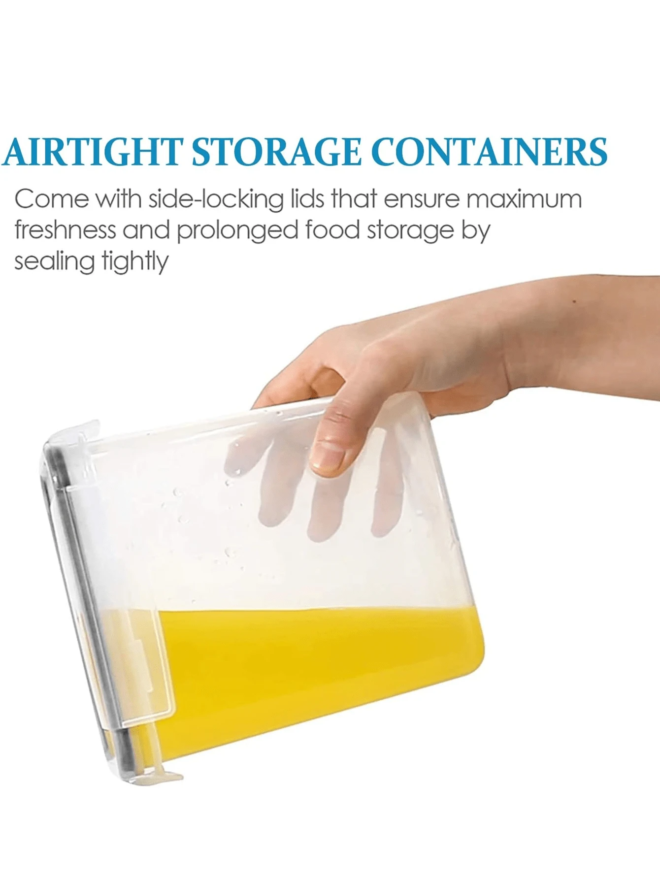 15PCS Hermetic Storage Containers Set,BPA-free Suitable for the Kitchen ...