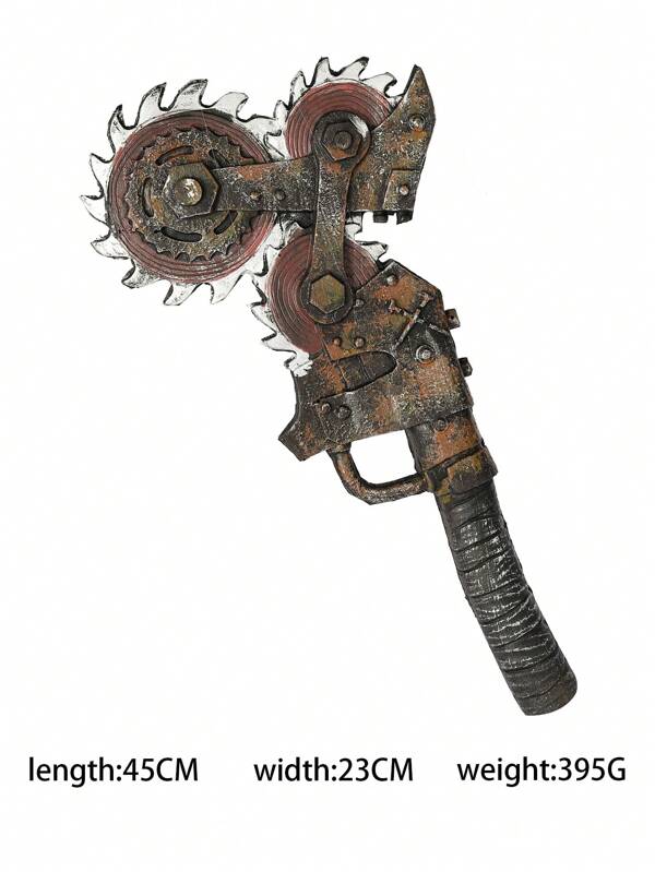 Realistic Rusty Jigsaw Saw Prop For Roleplay, Film Production And Prank ...