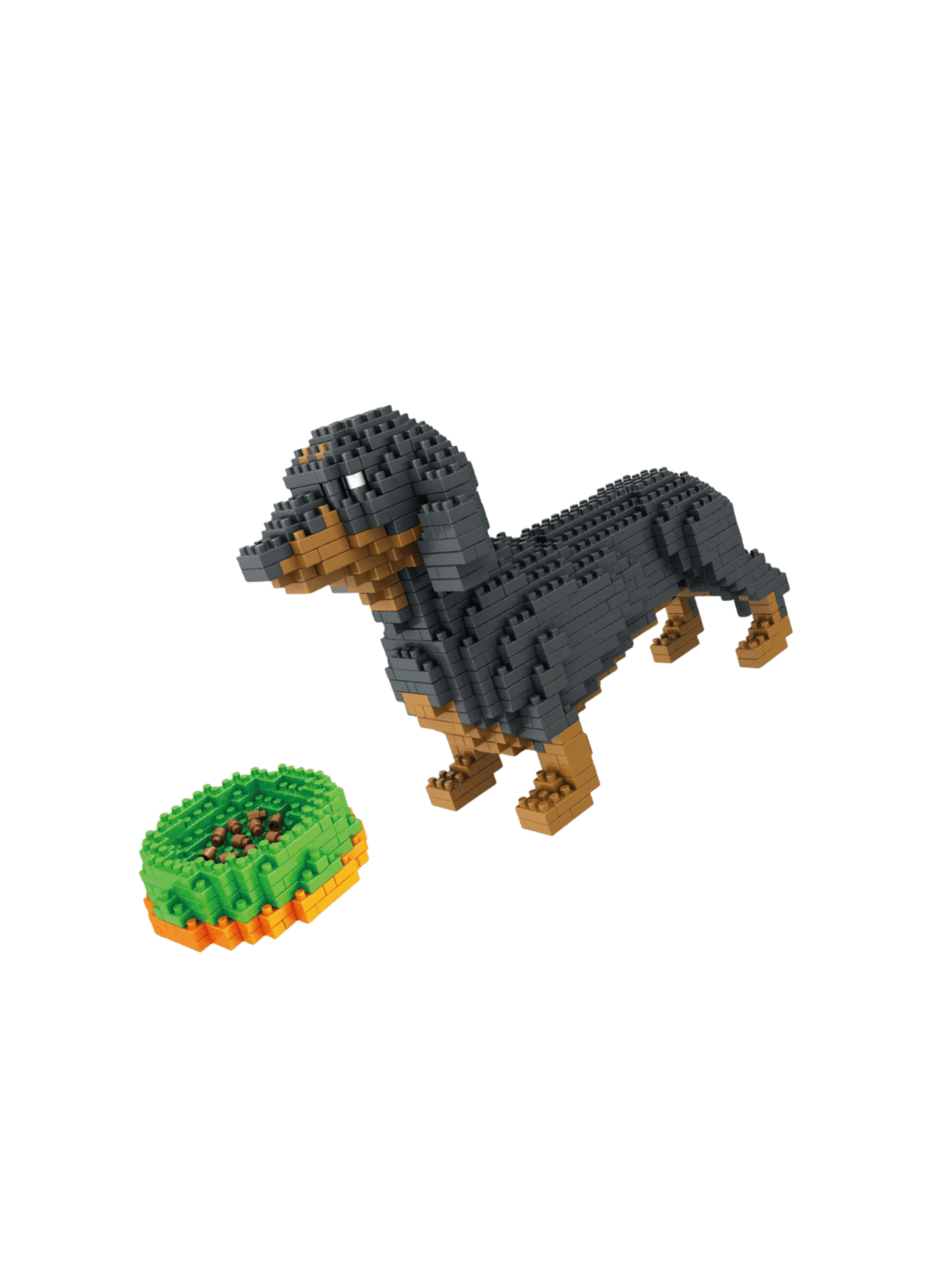 16.5cm Length Plastic Building Blocks Toy With Small Grains Of Stones ...