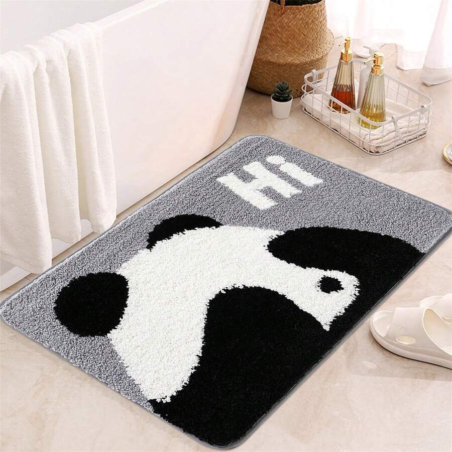 Panda Bathroom Mat | SHEIN USA