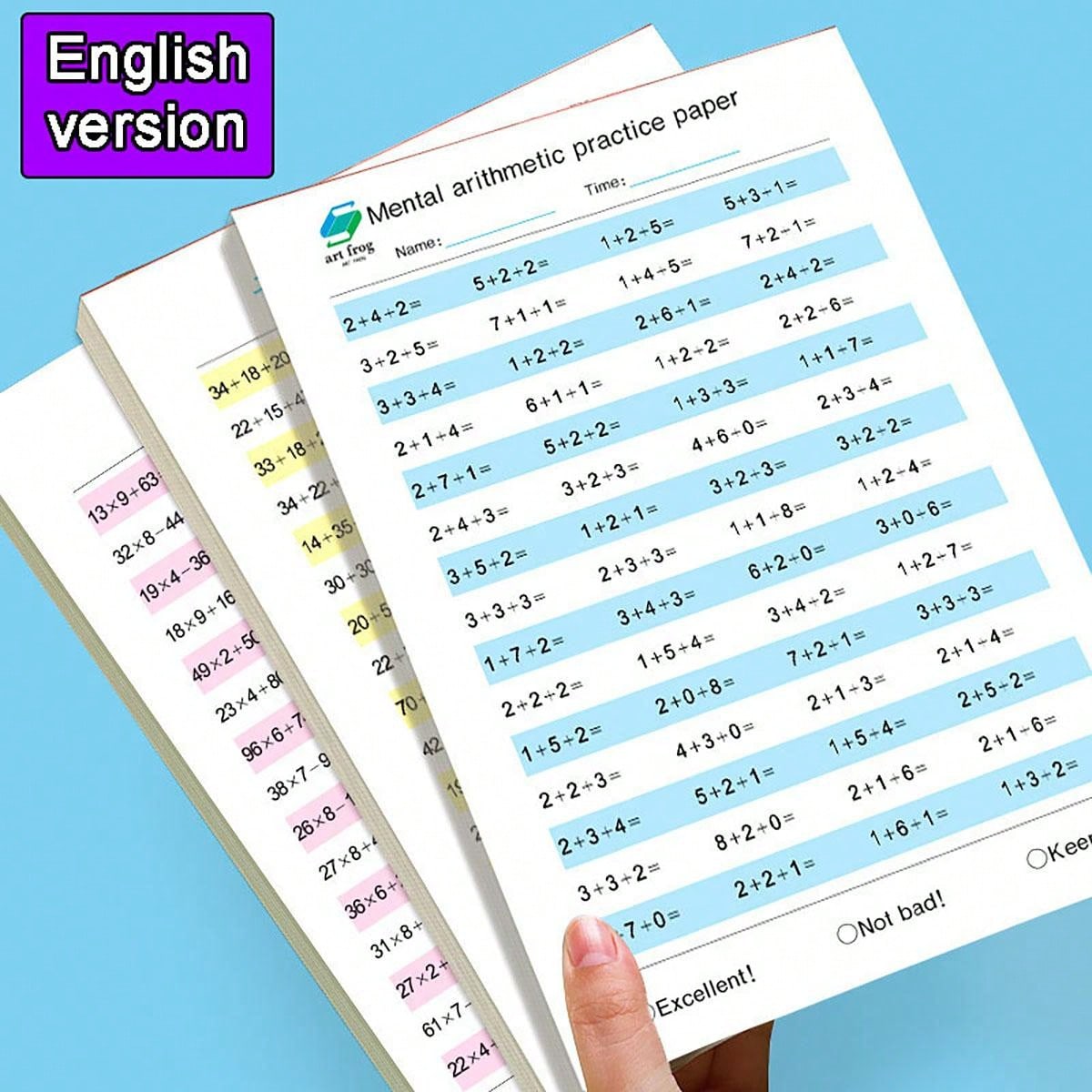 40 Pages: English Math Practice Sheet For Children's Addition ...