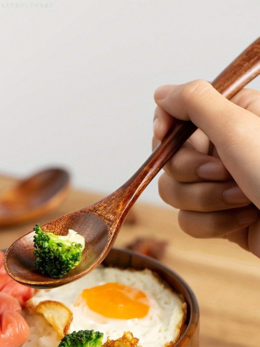 4pcs Small Wooden Spoons, 7inch/18cm Honey Spoons For Tea, Exquisite ...