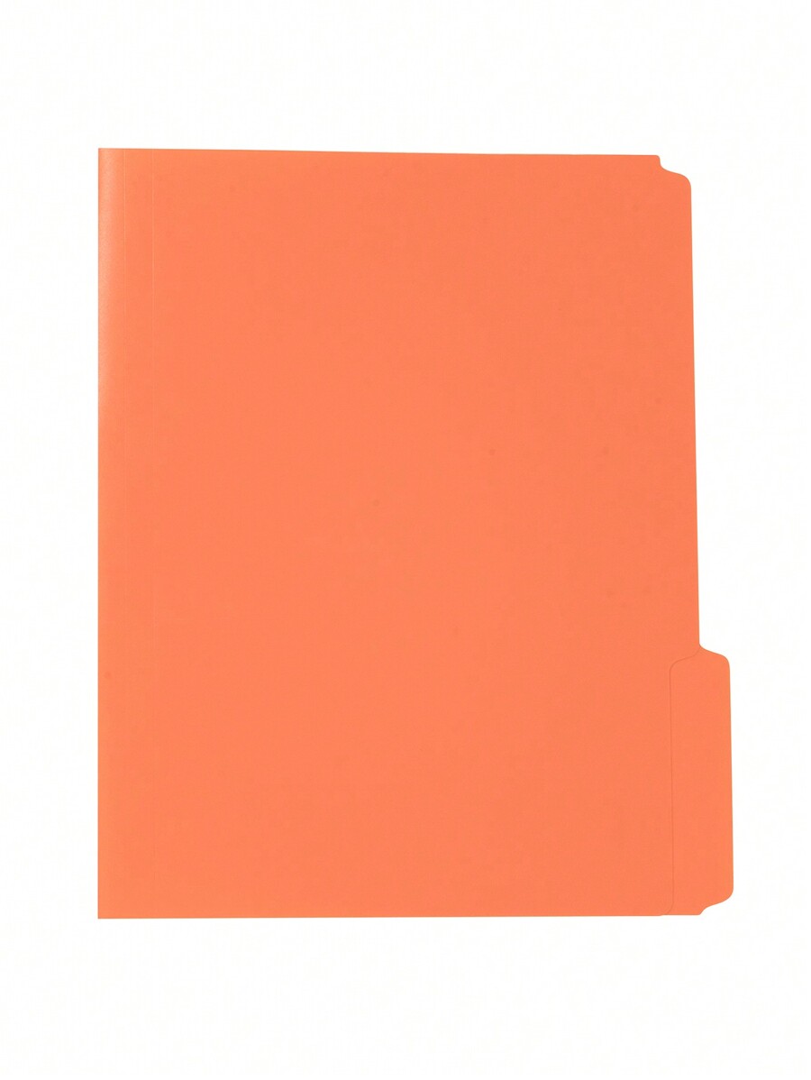 6pcs Plastic File Folders With Adhesive Labels, Heavy Duty Colorful ...