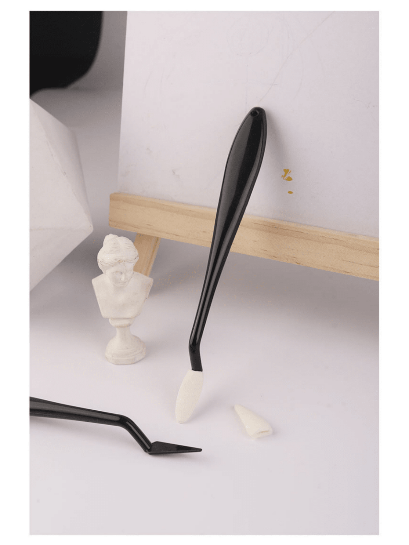 1pc Student Pointed Sponge Head Smudge Knife | SHEIN USA