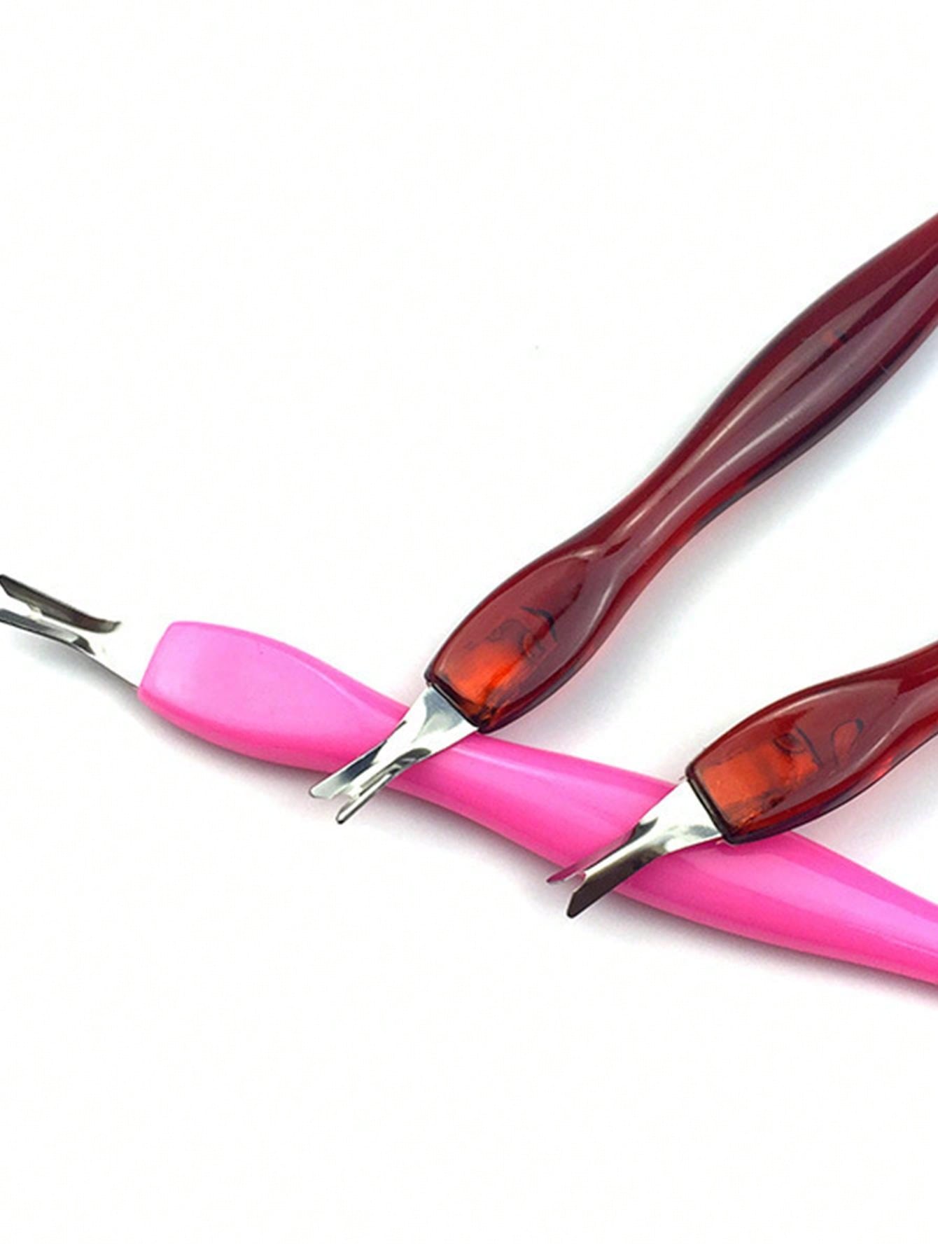 6pcs Rusty Brown Stainless Steel Dead Skin Cuticle Remover Set ...