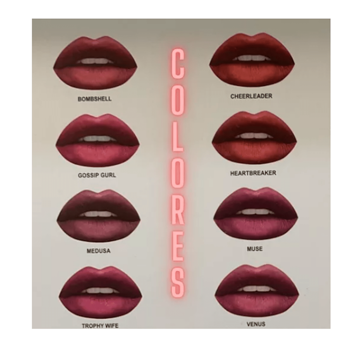 12 Labiales 12 Delineador Labial Sandy Beauty Indeleble | Moda de Mujer ...