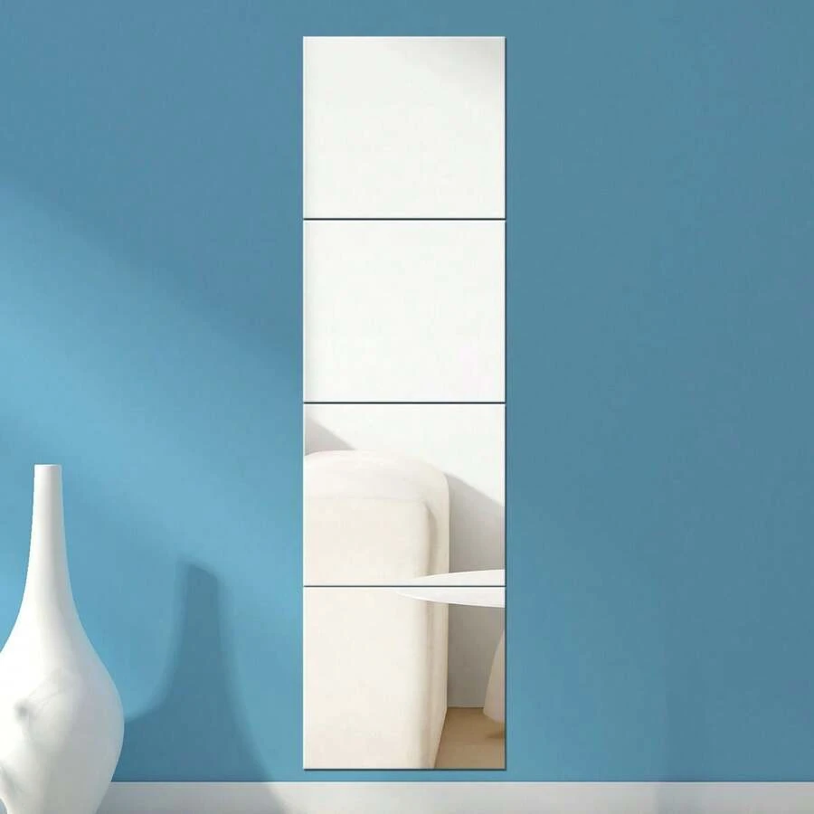 1 Wall L:20*20cm XL:30*30 Mounted Mirror Full Body Mirror, Shatterproof ...