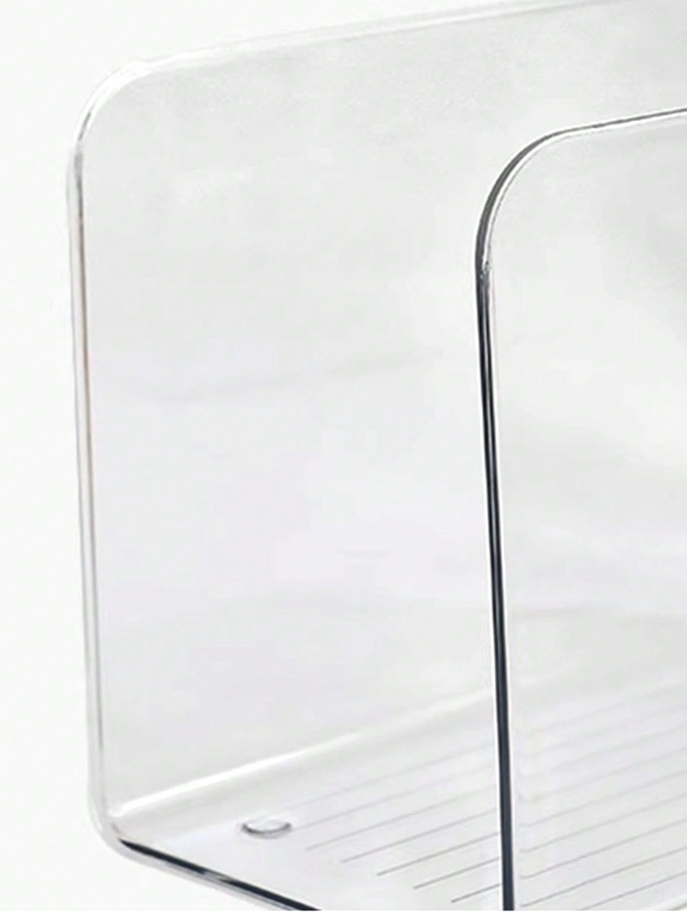 Transparent Acrylic Book Stand, Desktop Book File Storage Divider ...