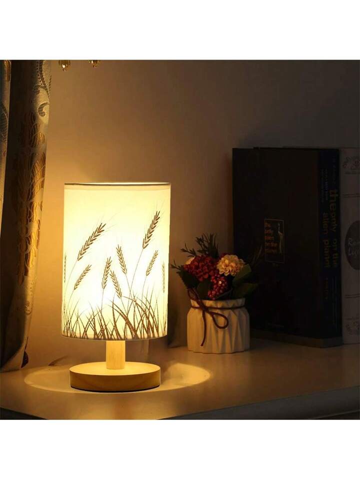 Simple Table Lamp Wood