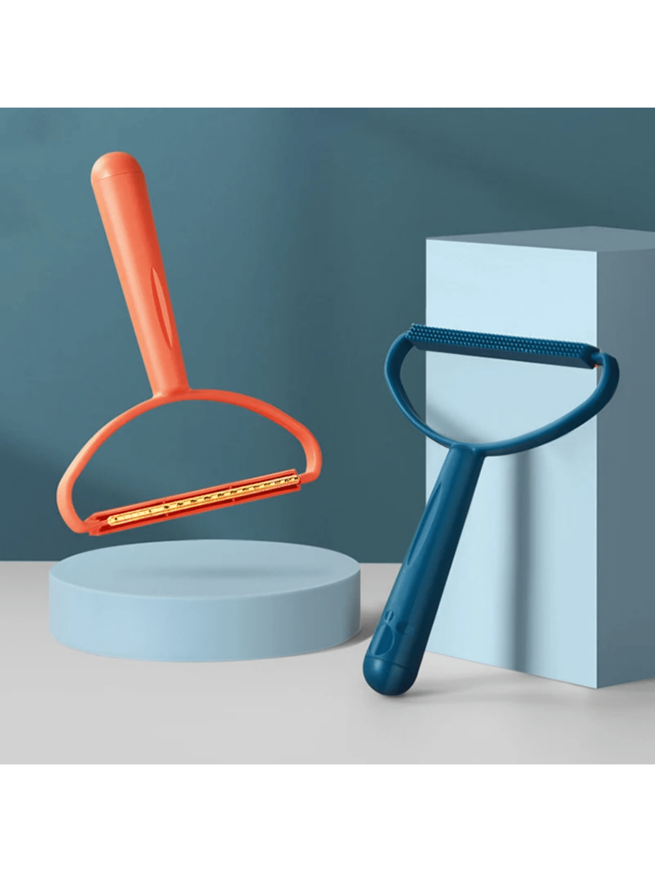 1pc Orange Double-sided Pp Alloy Lint Remover, Garment Shaver Clothing ...