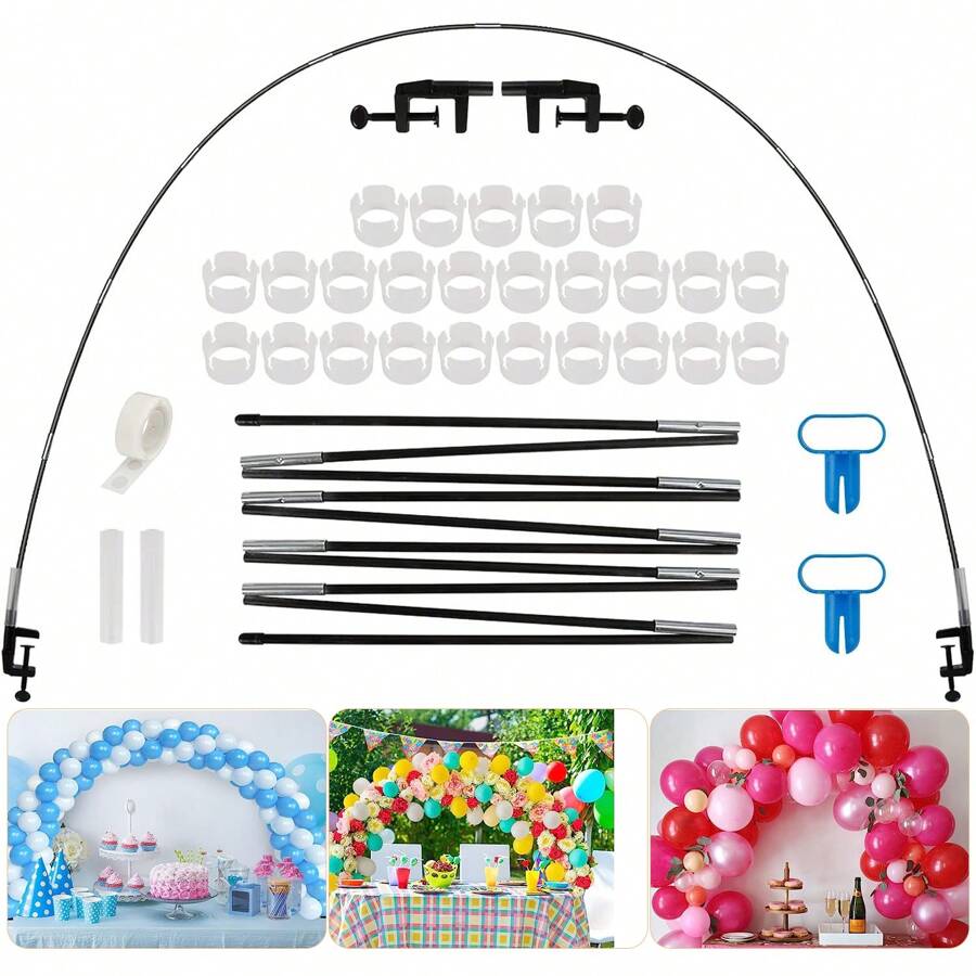 12ft Table Balloon Arch Holder Kit Balloon Stand Frame for Different ...