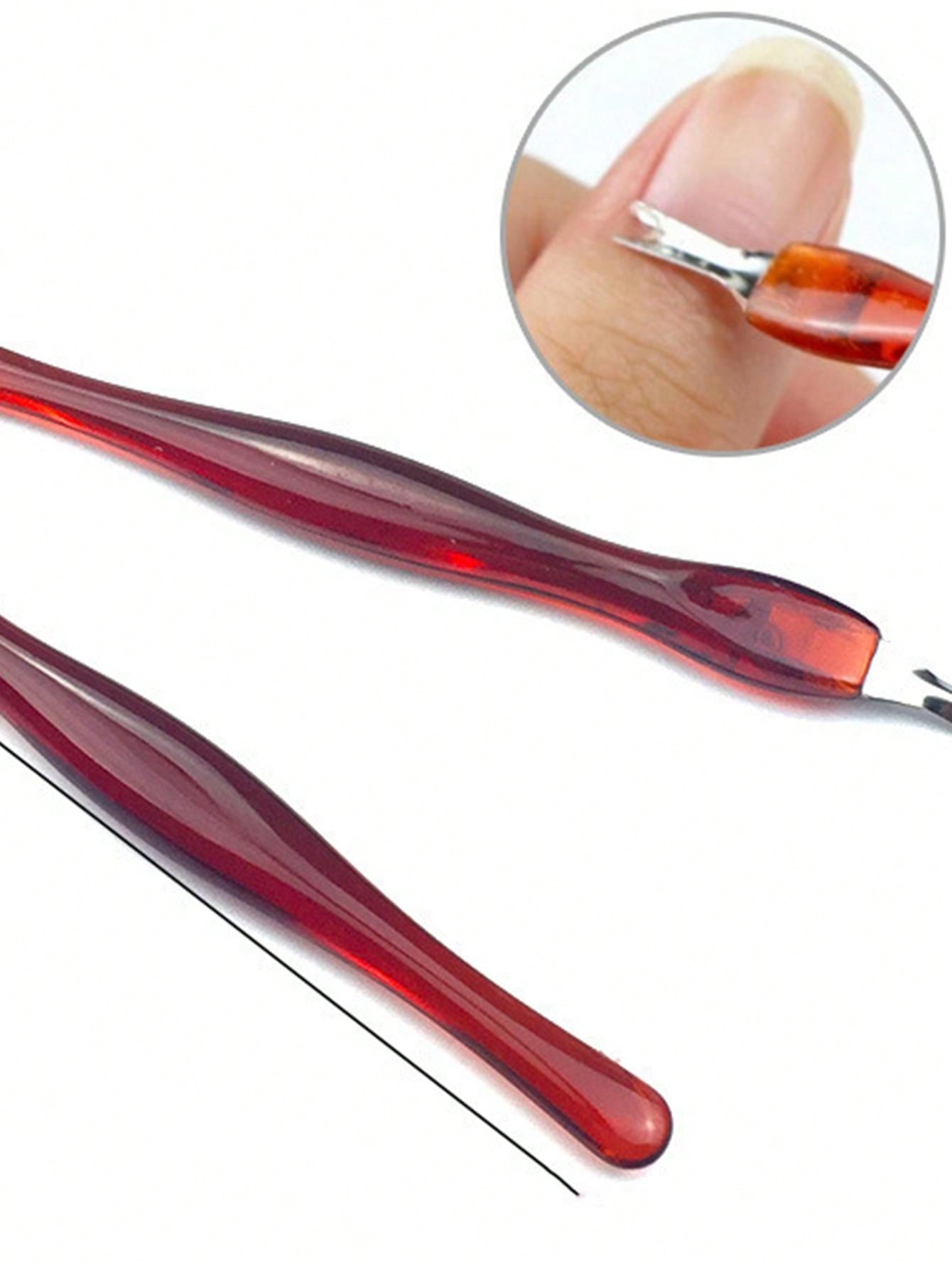 6pcs Rusty Brown Stainless Steel Dead Skin Cuticle Remover Set ...