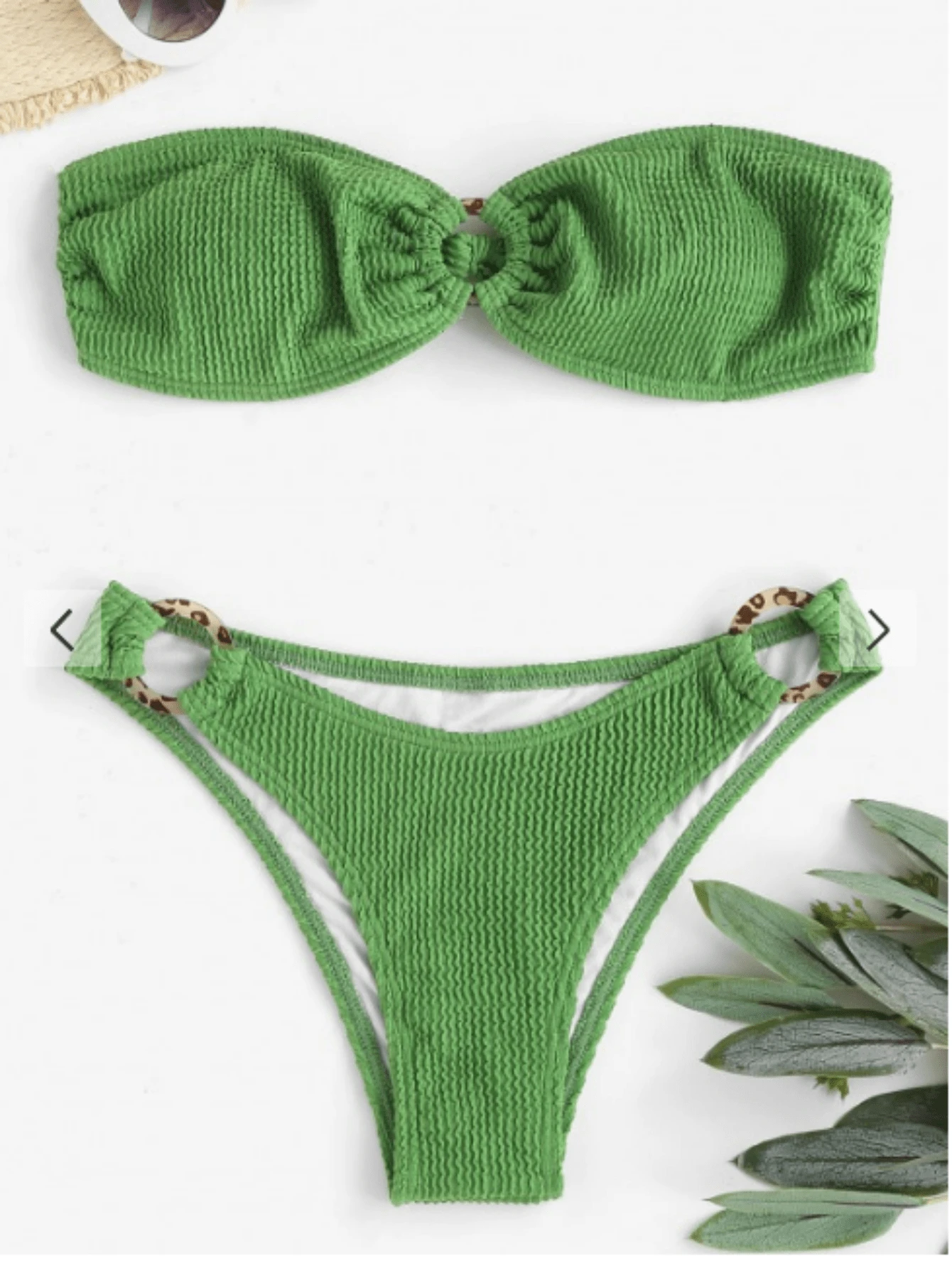 Women's Sexy Texture Bikini Set | SHEIN USA