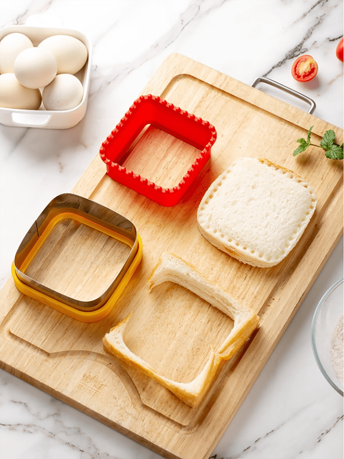 1pc Pocket Sandwich Cutter With Hand Guard Bread Mold And Multi ...
