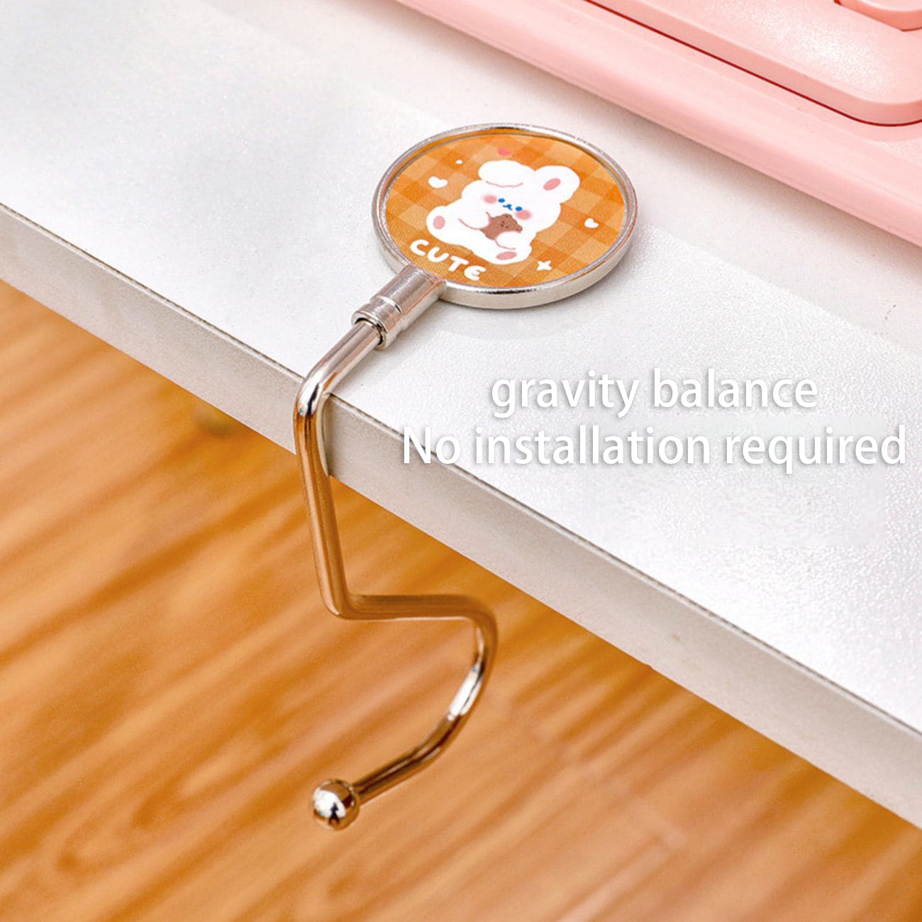 Gravity Balance Hook, No Need To Install Portable Bag Hanger For ...