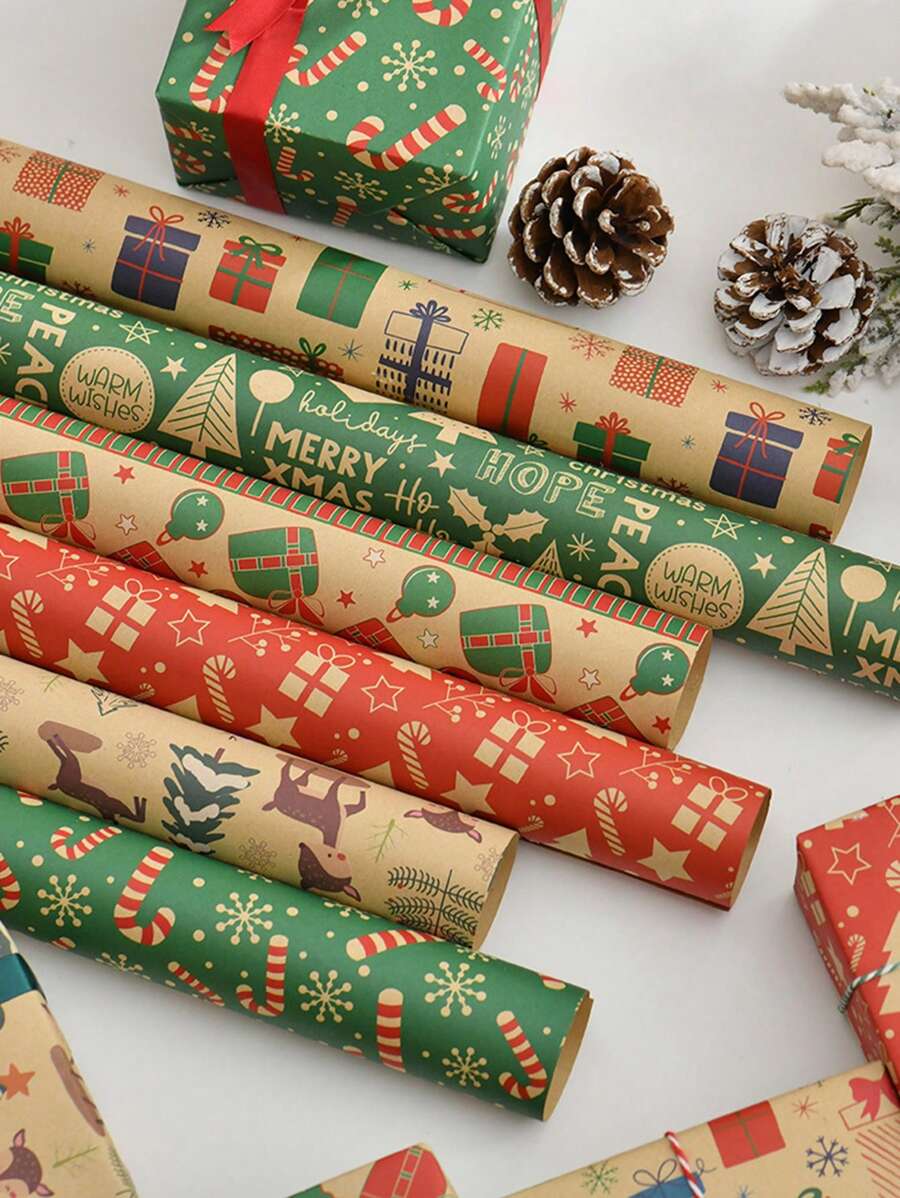 Christmas Decorative Wrapping Paper | SHEIN USA